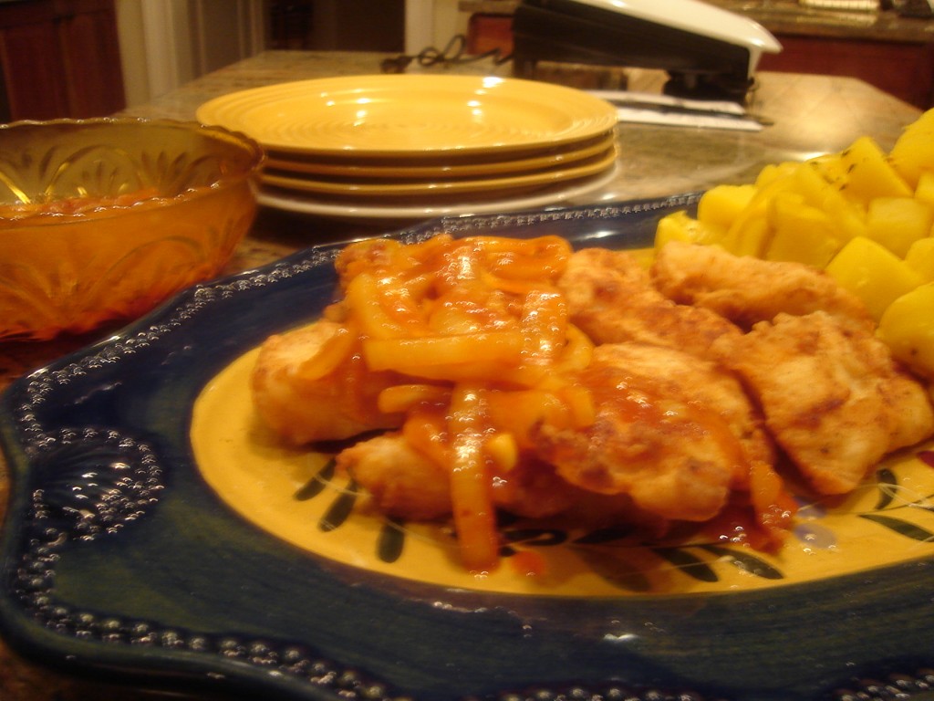 Cooking With Elise – Vavo’s Pan Fried Portuguese Fish with Red Gravy