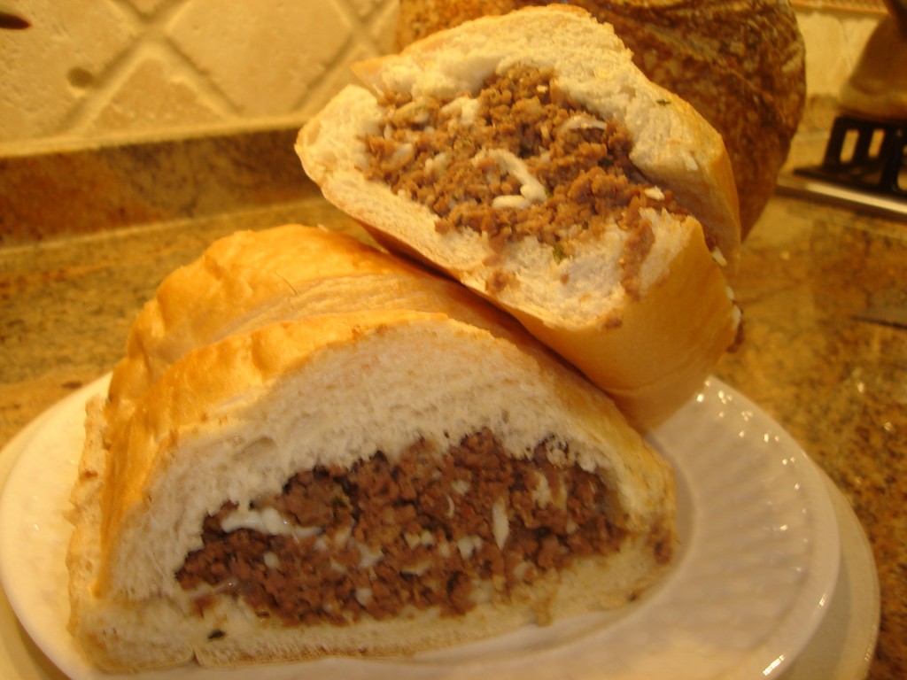 Cooking With Elise – Stuffed French Bread